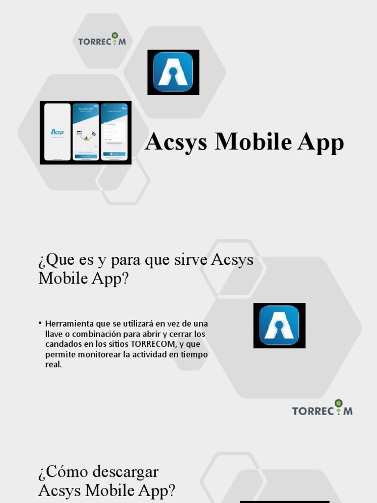 Acsys Mobile App | PDF | Software de la aplicacion | Google Play