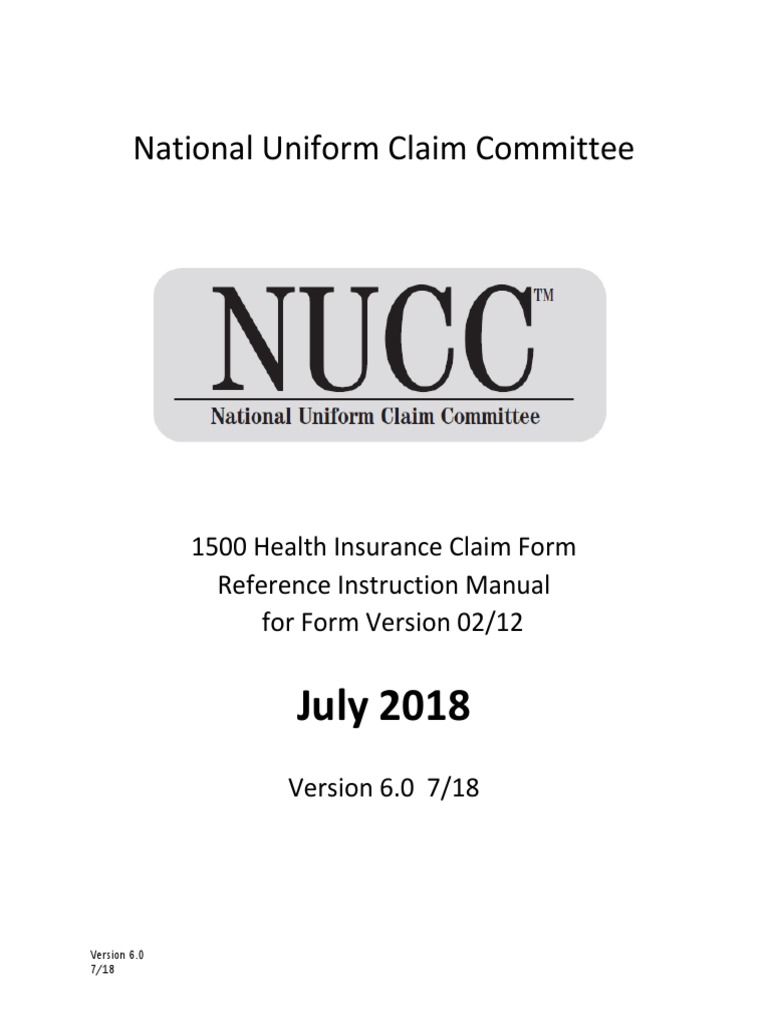 CMS1500 Health Insurance Claim Form | PDF