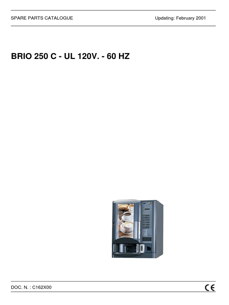 Brio 250 Spare Parts Catalogue | PDF | Electrical Connector | Piston