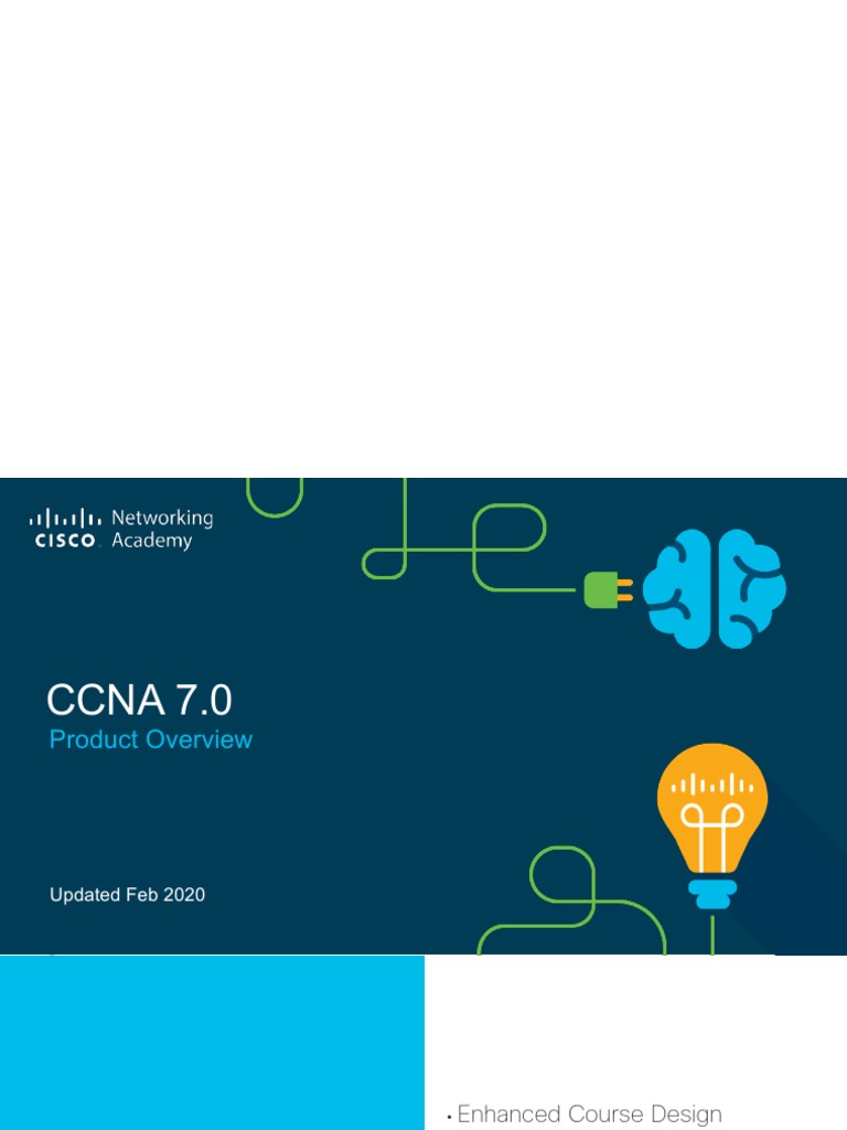 Ccna-V7 Course Outline | PDF | Cisco Certifications | Computer Network