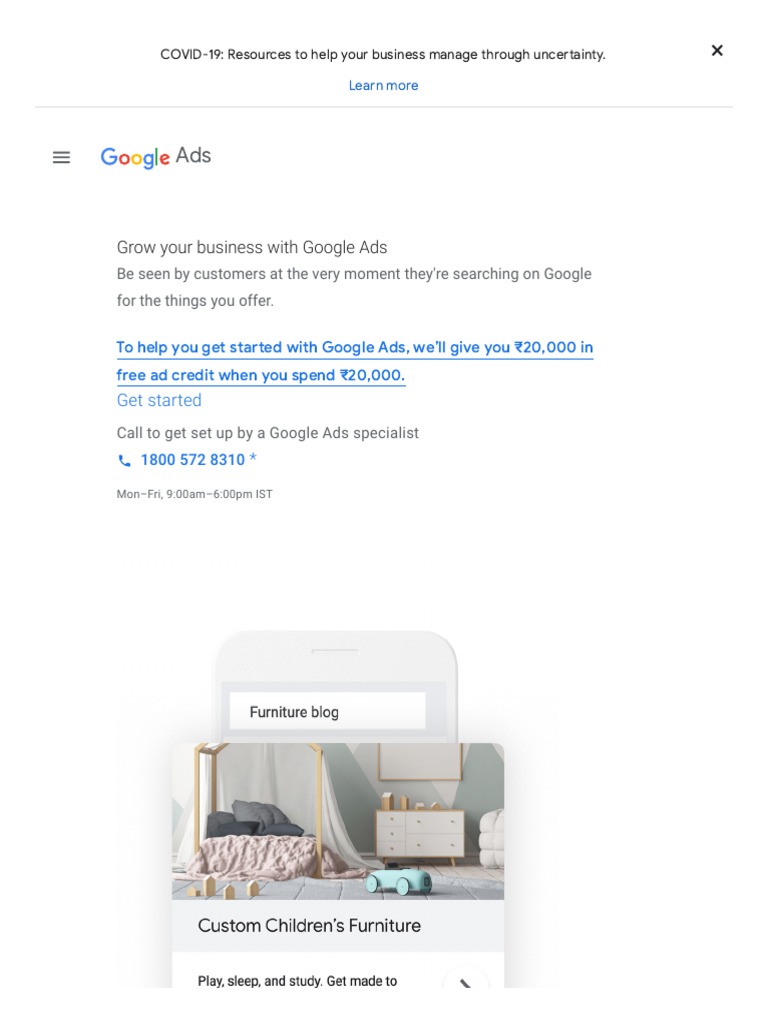 Google Ads - Get More Customers With Easy Online Advertising | PDF