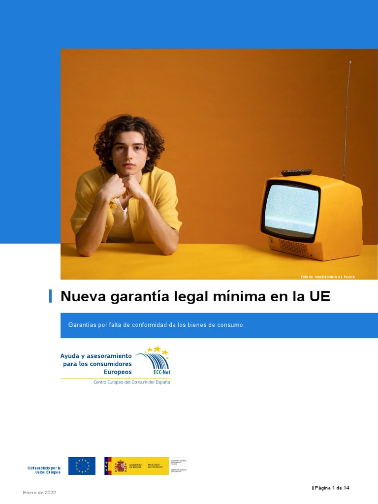Folleto Garantia Legal Minima | PDF | Unión Europea | Los consumidores