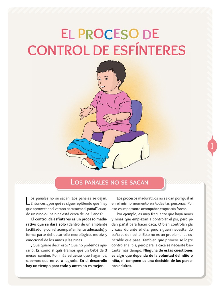 Acompañando el control de esfínteres | PDF