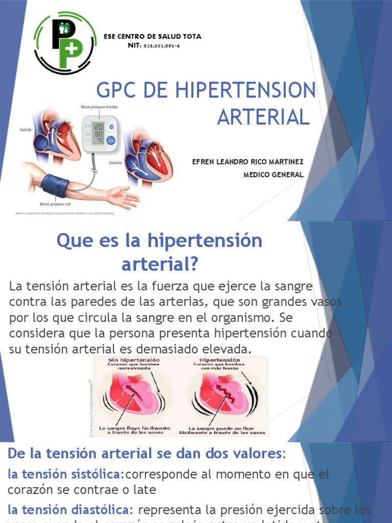 GPC Hipertensión Arterial 2024 | PDF | Hipertensión | Presión sanguínea