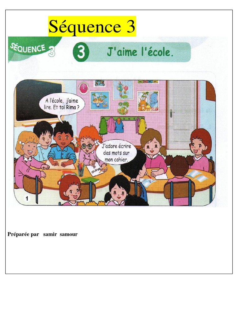 Projet 1 Séqu 3 3AP | PDF