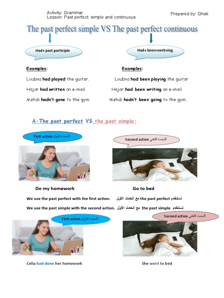 Past Perfect | PDF | Languages | Foreign Language Studies