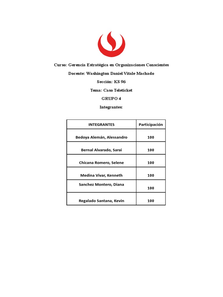 Caso Teleticket | PDF | Innovación