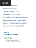 Activity 1 (BOOLEAN ALGEBRA) | PDF