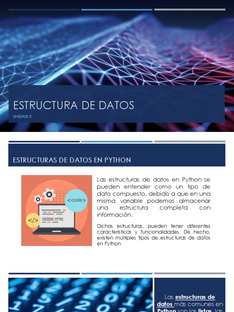 Estructuras de Datos en Python | PDF