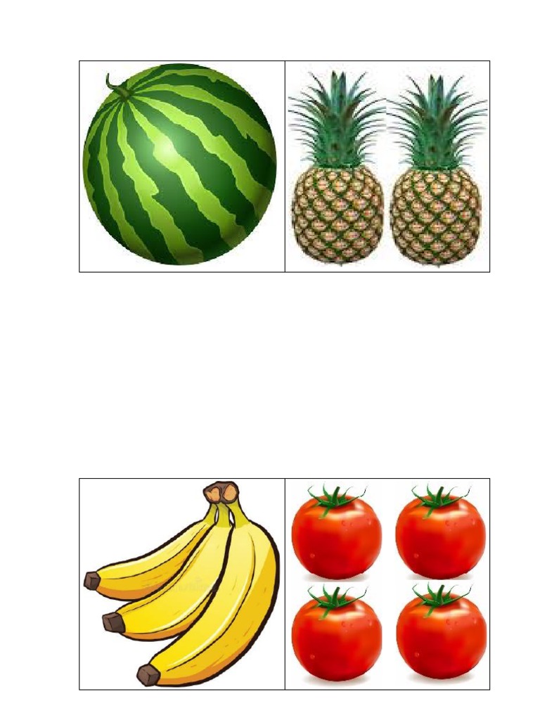 PRINT - Frutas Numeros | PDF