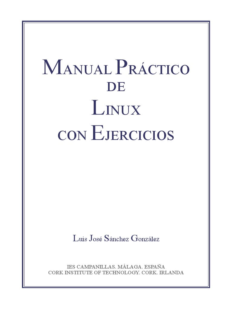 Manual Practico de Linux | PDF | Distribución de Linux | Archivo de ...