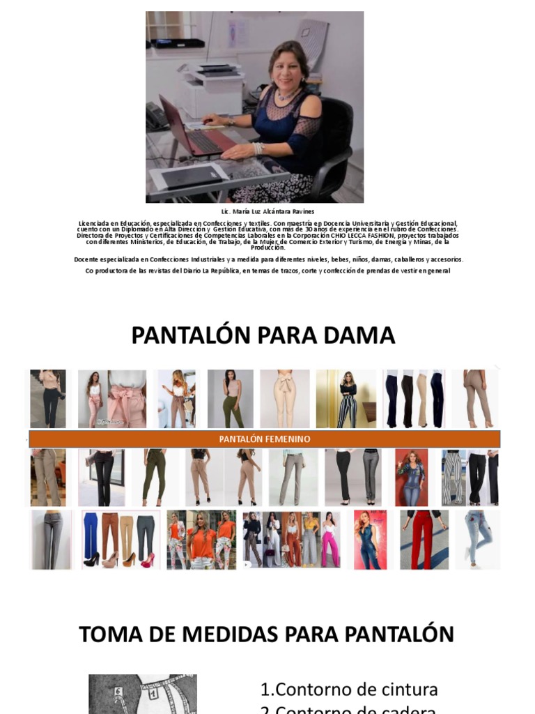 Pantalón de Damas | PDF | Pantalones