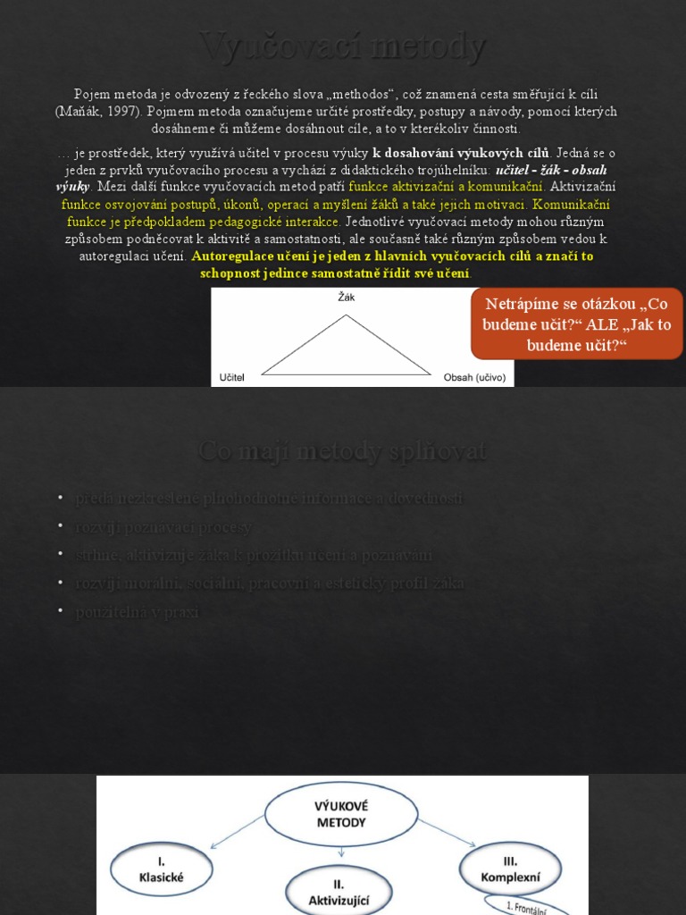 Didaktika - V.metody | PDF