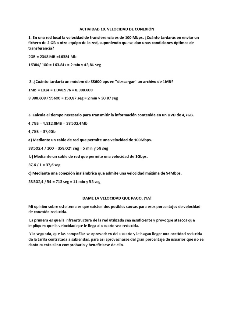 Actividad 10 - Daniel Jimenez | PDF | Informática | Unidades de medida Actividad 10 - Daniel Jimenez | PDF | Informática | Unidades de medida