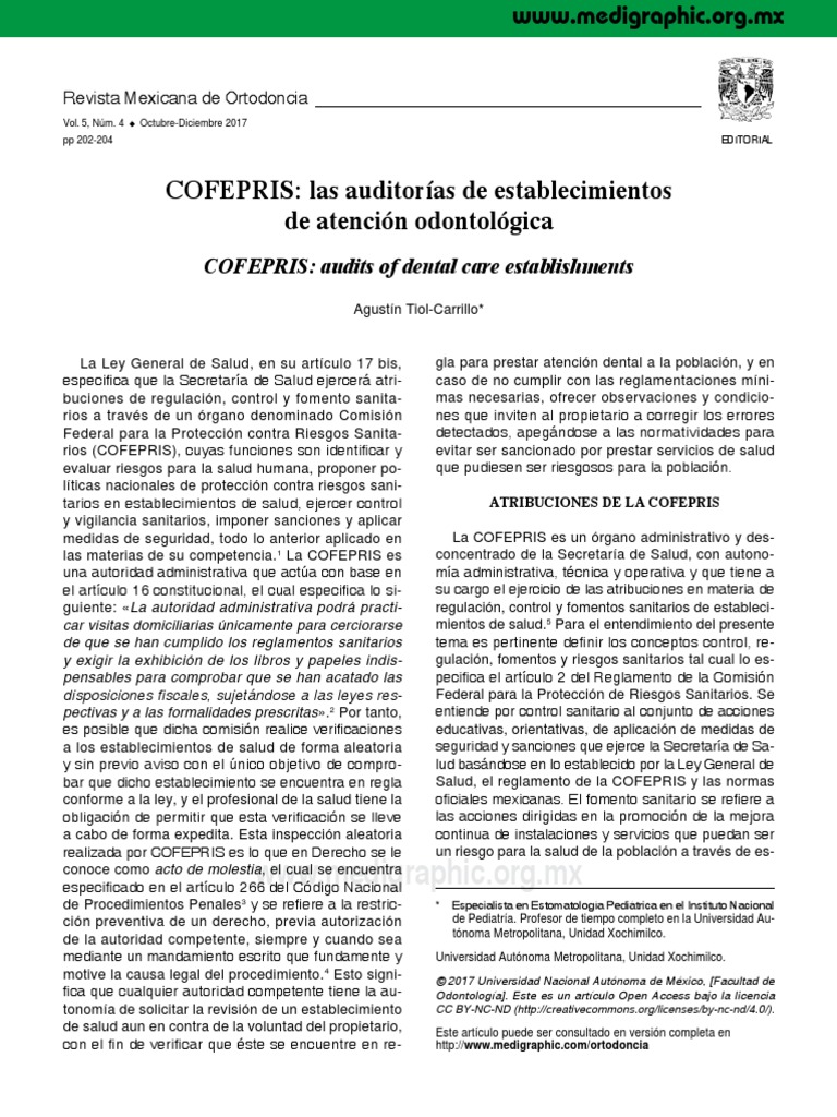 COFEPRIS | PDF | Justicia | Crimen y violencia