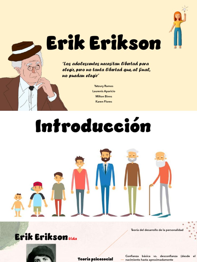Erik Erikson | PDF | Conceptos psicologicos | Sicología