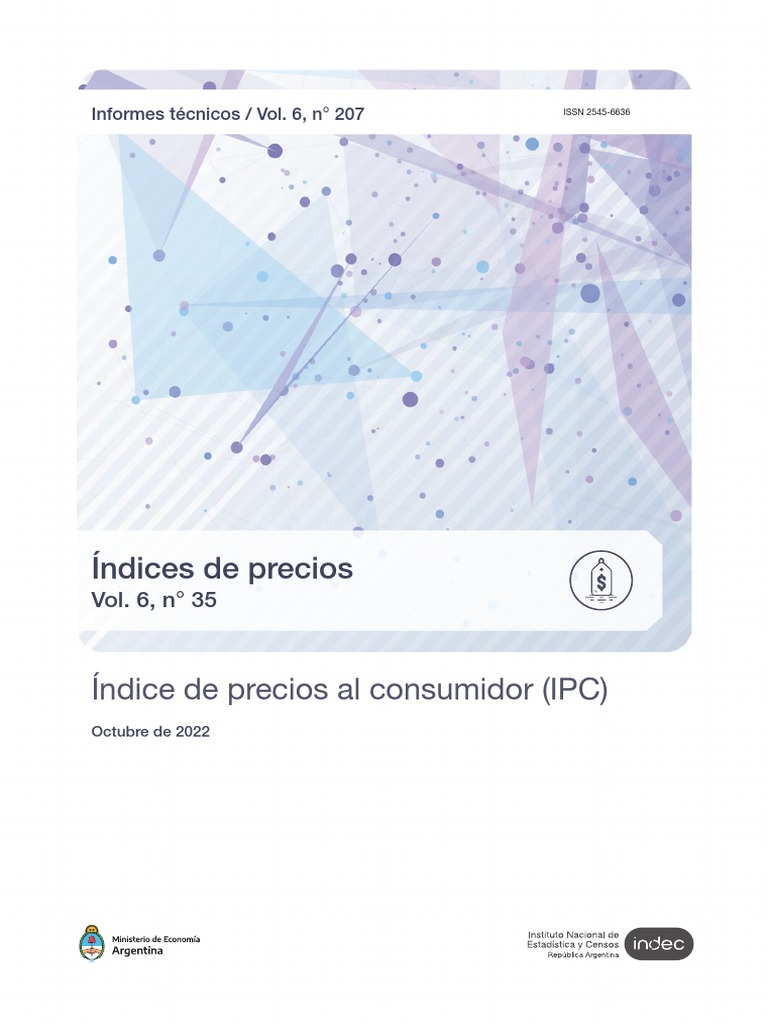 IPC de Octubre 2022 - INDEC PDF | PDF | Índice de precios al consumidor ...