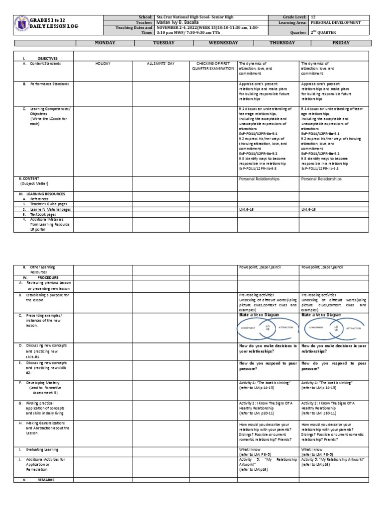 PerDev-Week 15 Nov 2-4 - DLP | PDF