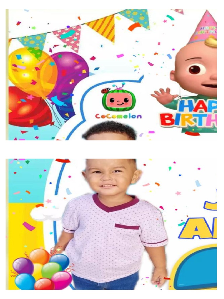 Posters Cocomelon Andres | PDF