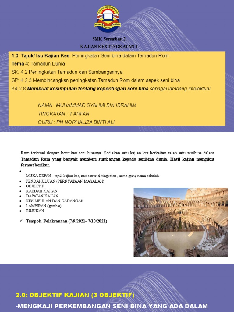 Colosseum Syahmi | PDF