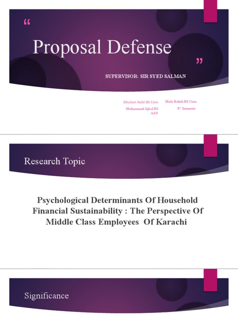 Topic Defense 2 | PDF