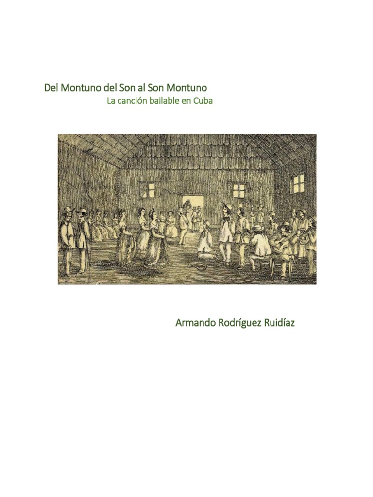 Del Montuno Del Son Al Son Montuno | PDF | Escala (música) | Bailes