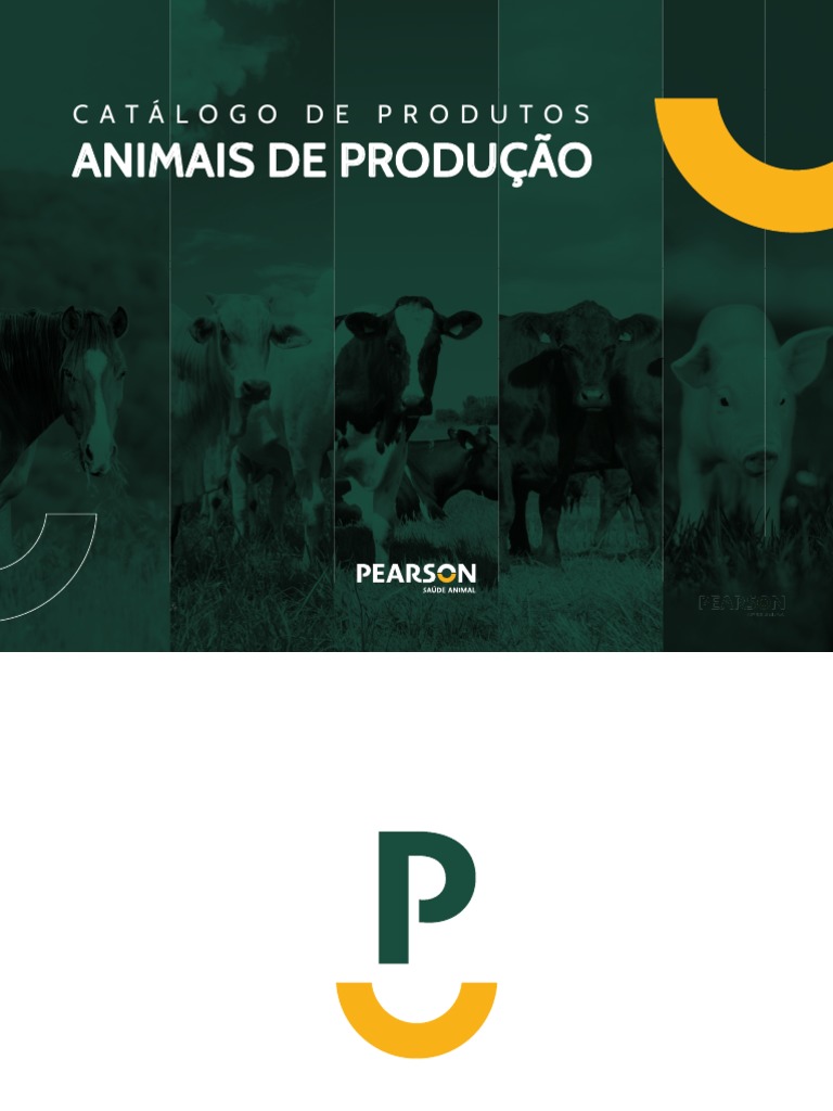 Catálogo Animais de Produção Pearson Saúde Animal | PDF