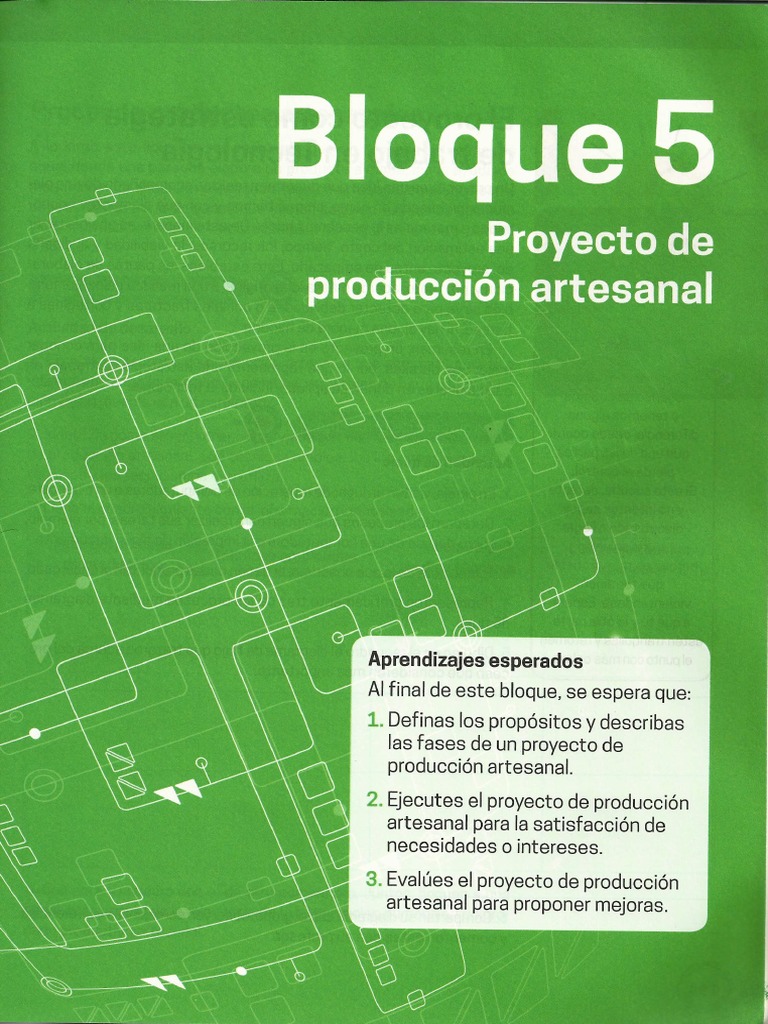 Libro Primero - Bloque V | PDF