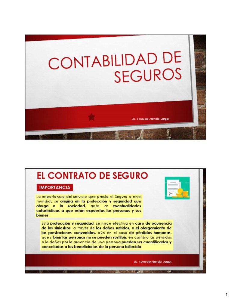 La importancia y elementos del contrato de seguro | PDF | Póliza de seguros | Seguro
