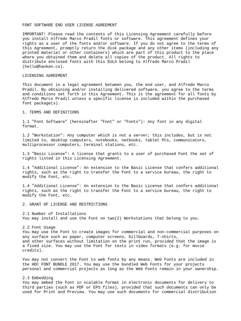 EULA Achanges@asd | PDF | License | Computing