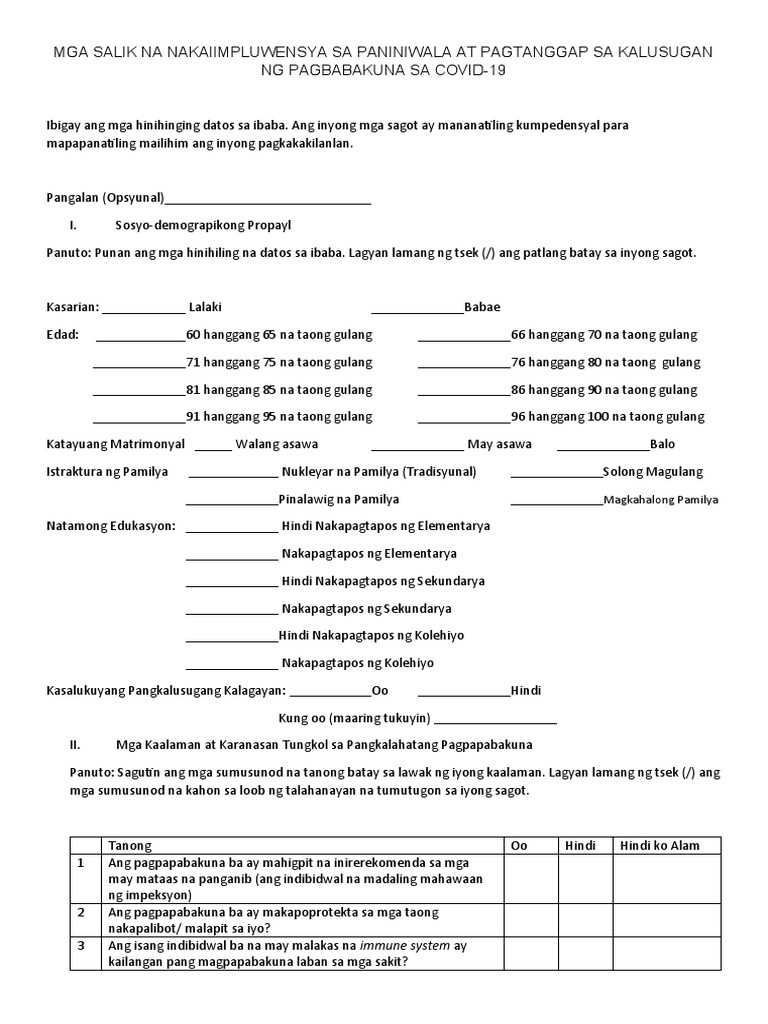 Salin Sa Filipino | PDF