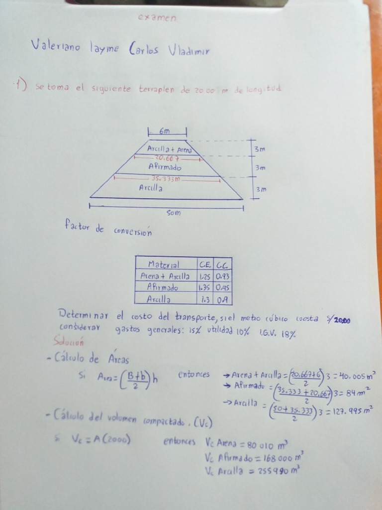 Examen Valeriano Layme Carlos Vladimir | PDF