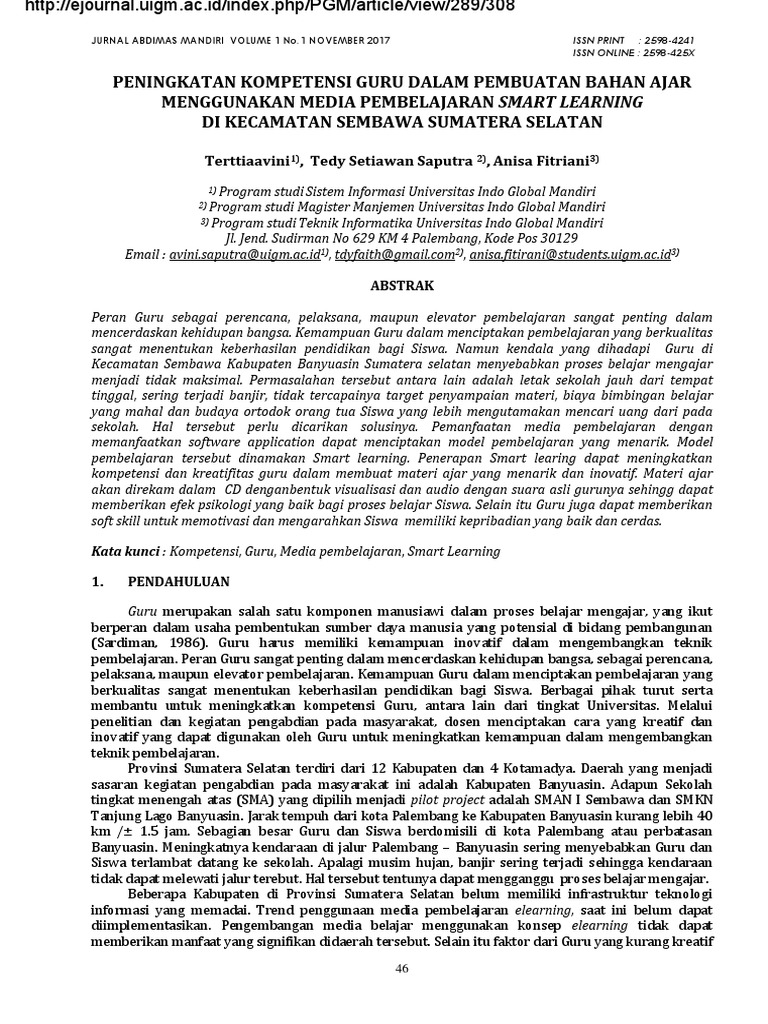 Jurnal Model Pembelajaran - Terttiaavini | PDF