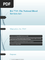 National Voluntary Blood Services Program (NVBSP) : Mission | PDF ...