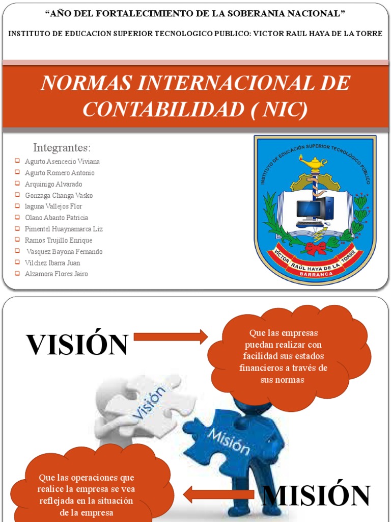 Normas Internacional de Contabilidad (Nic) Actualizado | PDF