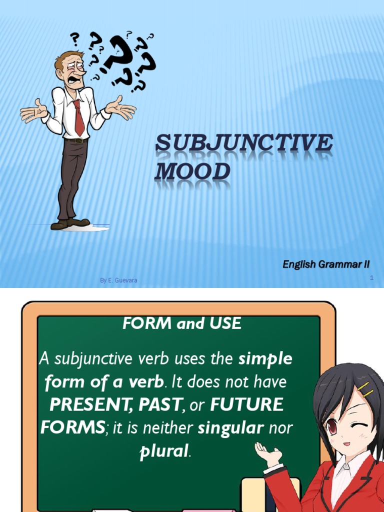 The Subjunctive | Download Free PDF | Verb | Languages Of Europe