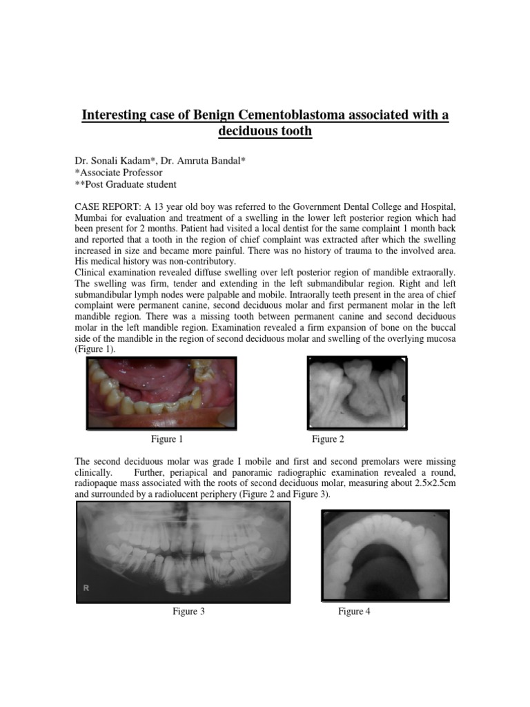 GDC Case Report | PDF | Dentistry Branches | Mouth