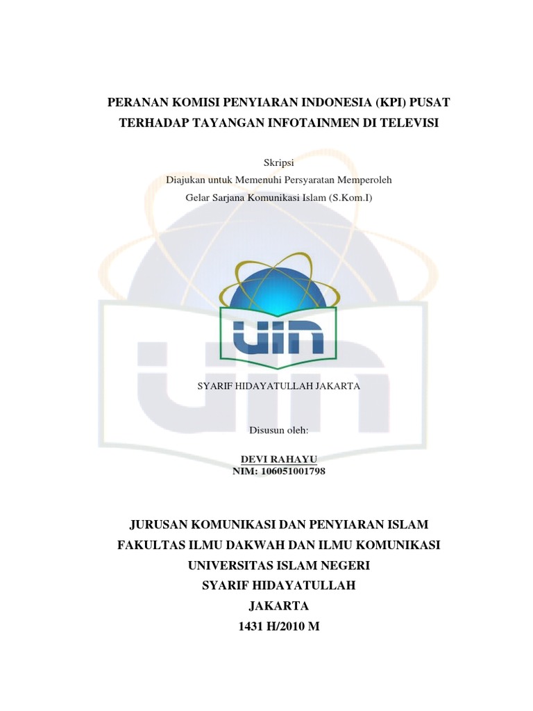 Dewi Rahayu FDK | PDF