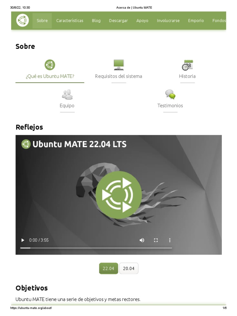 Acerca de - Ubuntu MATE | PDF Acerca de - Ubuntu MATE | PDF
