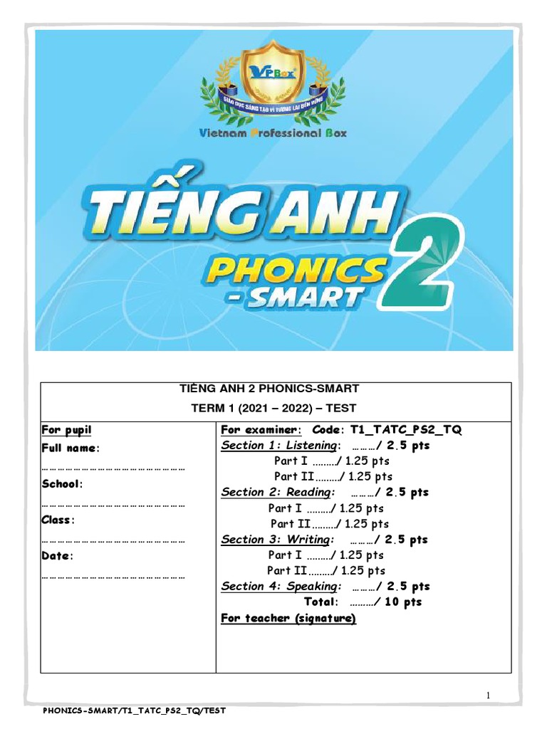 T1 TATC PS2 TQ Test | PDF