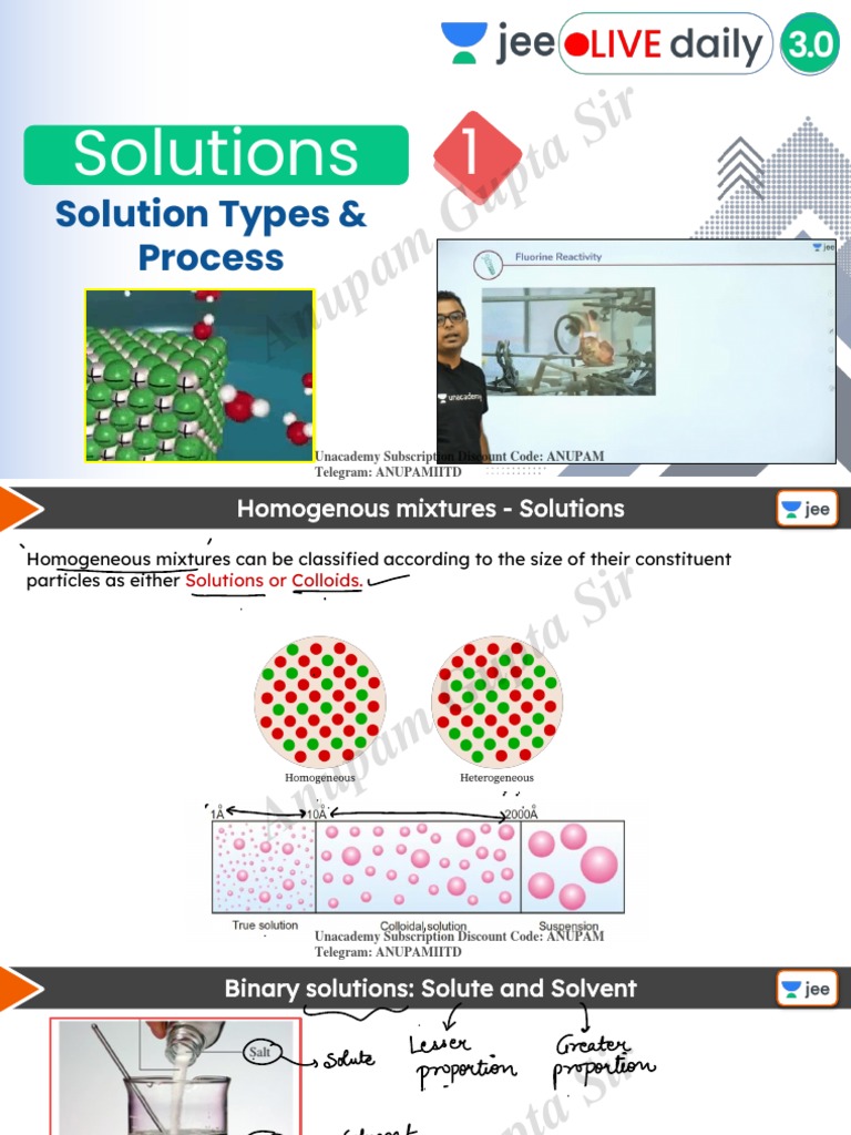 Combined Liquid Solutions File | PDF | Evaporation | Mass Concentration ...