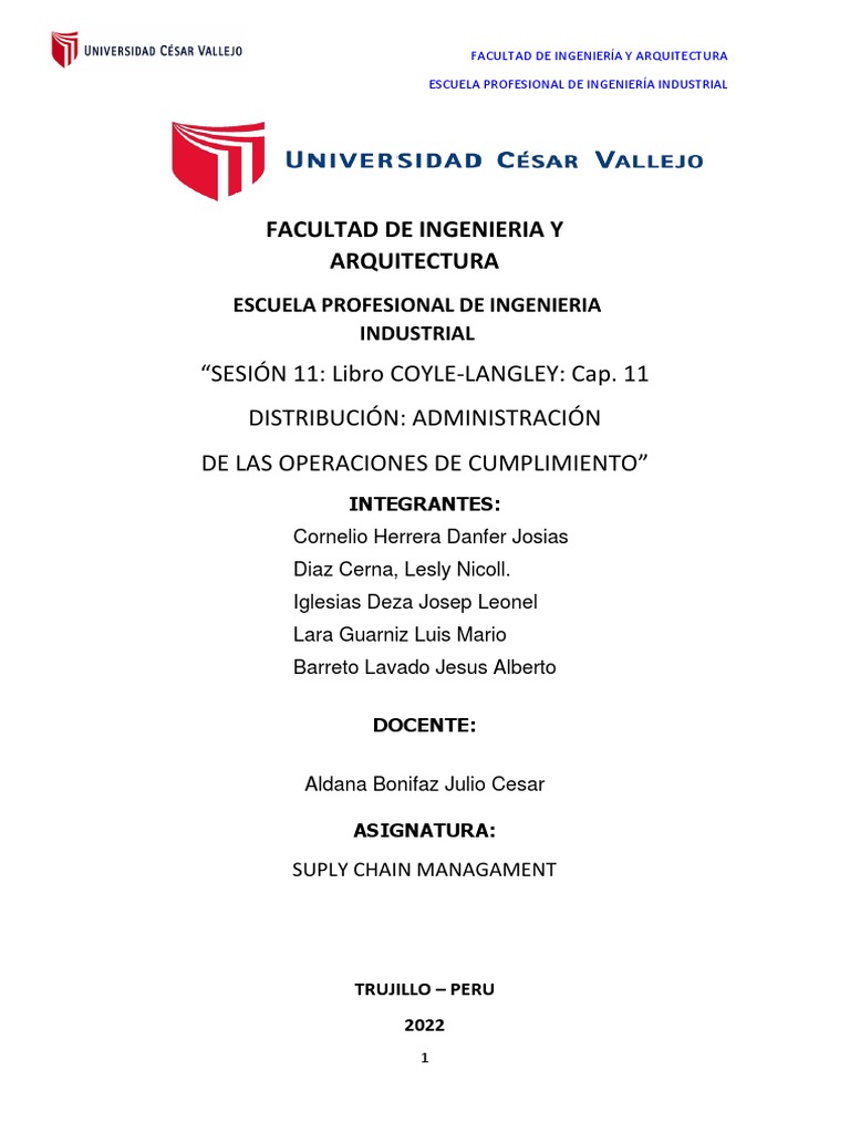 Sesión 11 Libro Coyle-Langley Cap. 11 | PDF