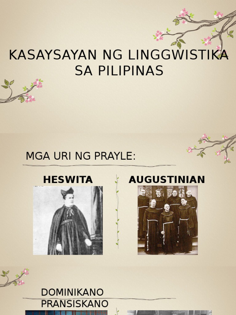 Kasaysayan NG Linggwistika | PDF