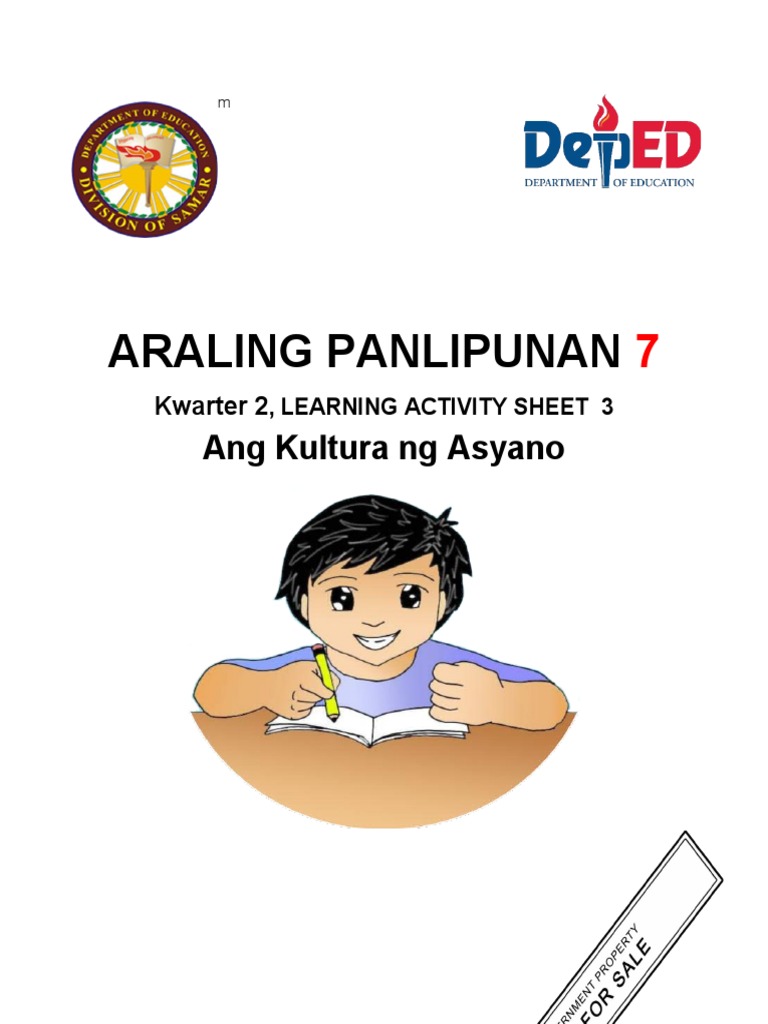 AP7 - Q2 - LAS3 - Kultura NG Asyano | PDF