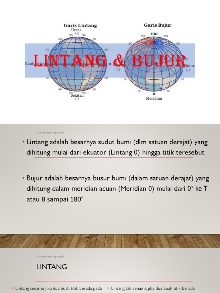 Pert 3. Lintang Dan Bujur | PDF