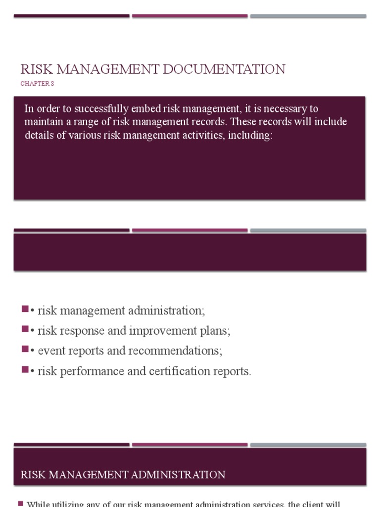 Risk Management Essentials | PDF | Business | Finance & Money Management