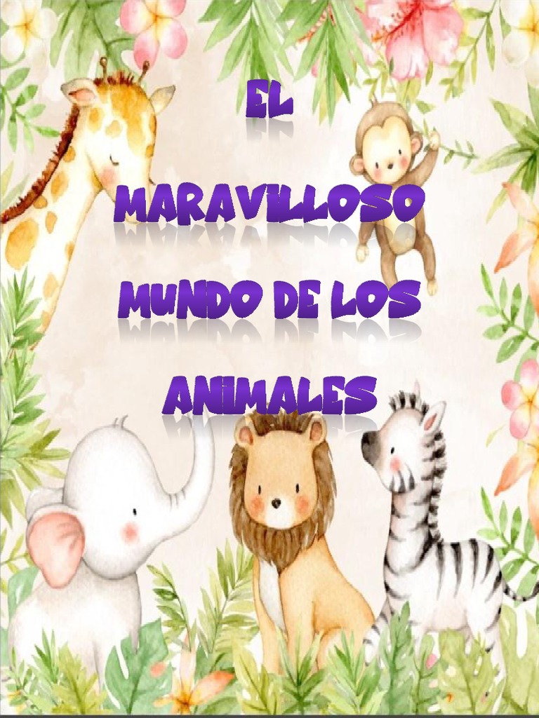 Proyecto Los Animales | PDF | Aprendizaje | Entorno natural