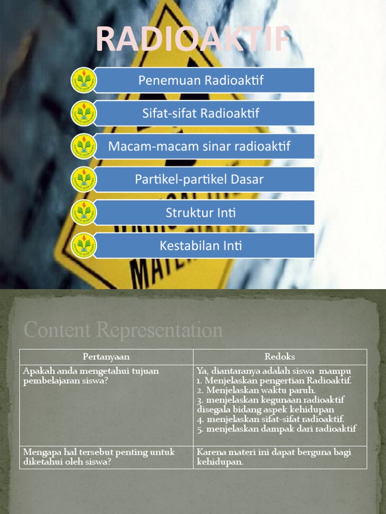 Radioaktif-Kelompok 13 | PDF | Kajian Bahasa Asing | Teknologi & Rekayasa