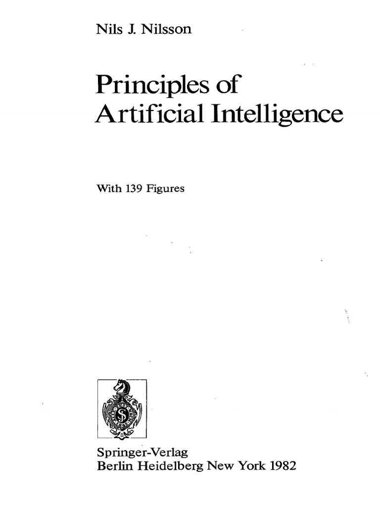 Principles of Artificial Intelligence: Nils J. Nilsson | PDF
