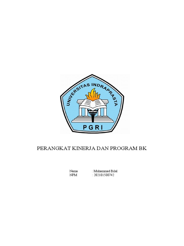 Perangkat Kinerja Dan Program BK | PDF